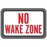 Plastic Sign No Wake Please | eBay