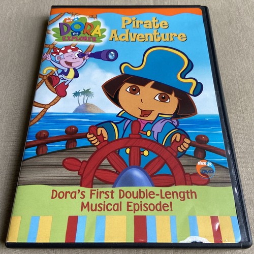 Dora's Pirate Adventure (DVD, 2004) Nick Jr Kids Animated Show Spanish ...