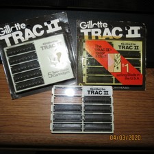 Gillette Trac II Razors products for sale | eBay