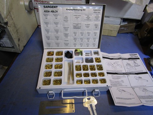 1 – Sargent Assa Abloy Signature Pin Kit 437S. New – Note: Box has been ...