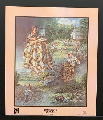 Billie Nipper Poster “Company’s Coming” Tennessee Homecoming ‘86 Artist ...