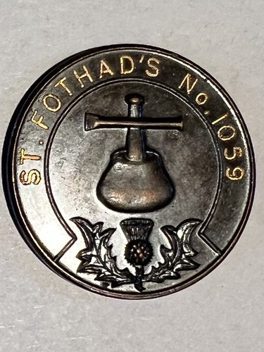 Scottish Masonic Penny Token St. Fothad's Auchterderran Fife No.1059 ...
