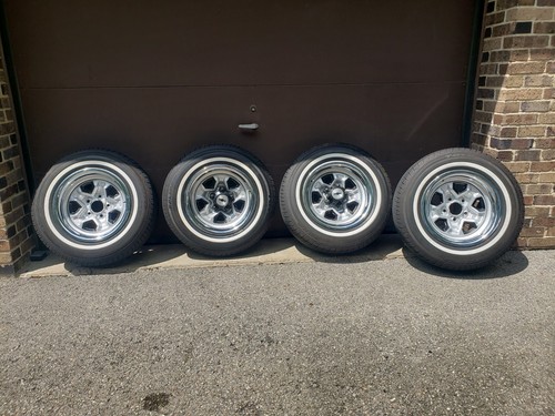 15x7 Chevy S-10 Blazer GMC S-15 Jimmy Rally Wheels / Tires | eBay