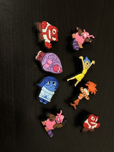 Croc Jibbitz Silicon ~ lot of 8 #540 Inside Out 2 | eBay