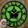 Dallas Cowboys Black Frame Wall Clock Nice For Gifts or Decor Z16 ...