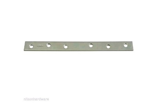 5-Steel Plated 1" X 10" Metal Mending Strap Splice Strip Repair Brace ...