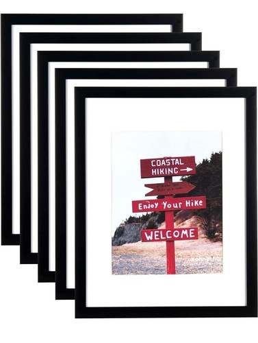 Set of 5 11x14 Frame with Mat 8x10 Picture Frame Poster Frame | eBay