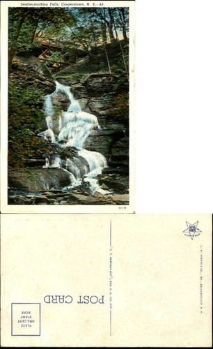 Leatherstocking Falls Cooperstown New York NY waterfall 1920s | eBay