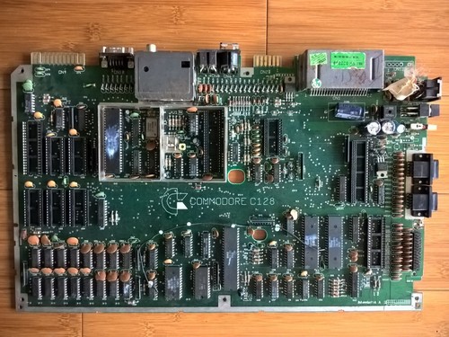 Commodore 128 Motherboard, C128 #32259 (As-Is) | eBay