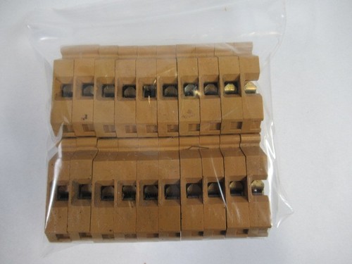 Weidmuller Klippon SAK6 Terminal Block 600V 47A Lot of 20 USED | eBay