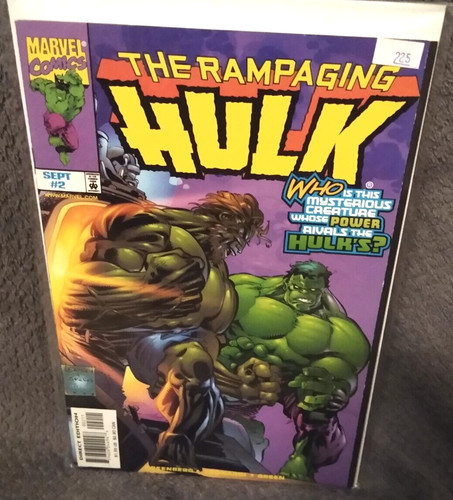 RAMPAGING HULK #2 NM Marvel Comics 1998 - Rick Leonardi art/cover - 1st ...
