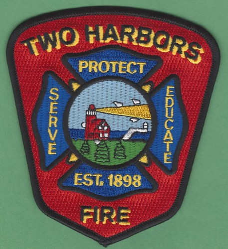 TWO HARBORS MINNESOTA FIRE RESCUE PATCH | eBay