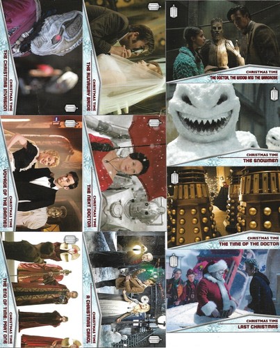 Doctor Who - 2015 Topps - Christmas Time inserts CT-1 thru CT-10 - FREE ...