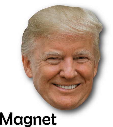 MAGNET TRUMP 2024 MAKE AMERICA GREAT AGAIN Support Car Track Fridge US ...