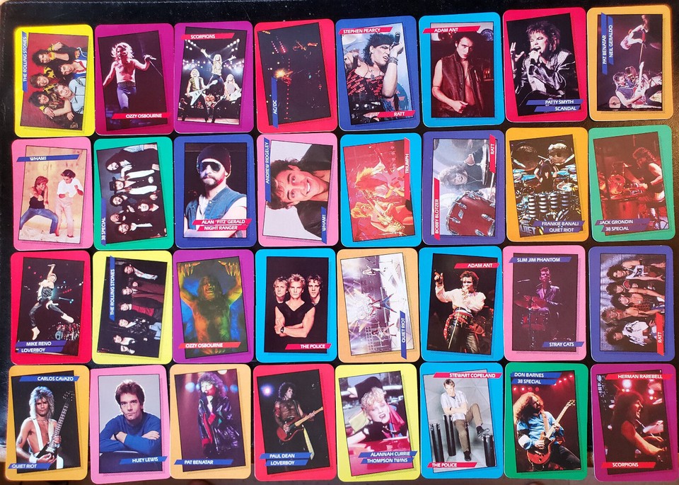 rock star trading cards products for sale | eBay