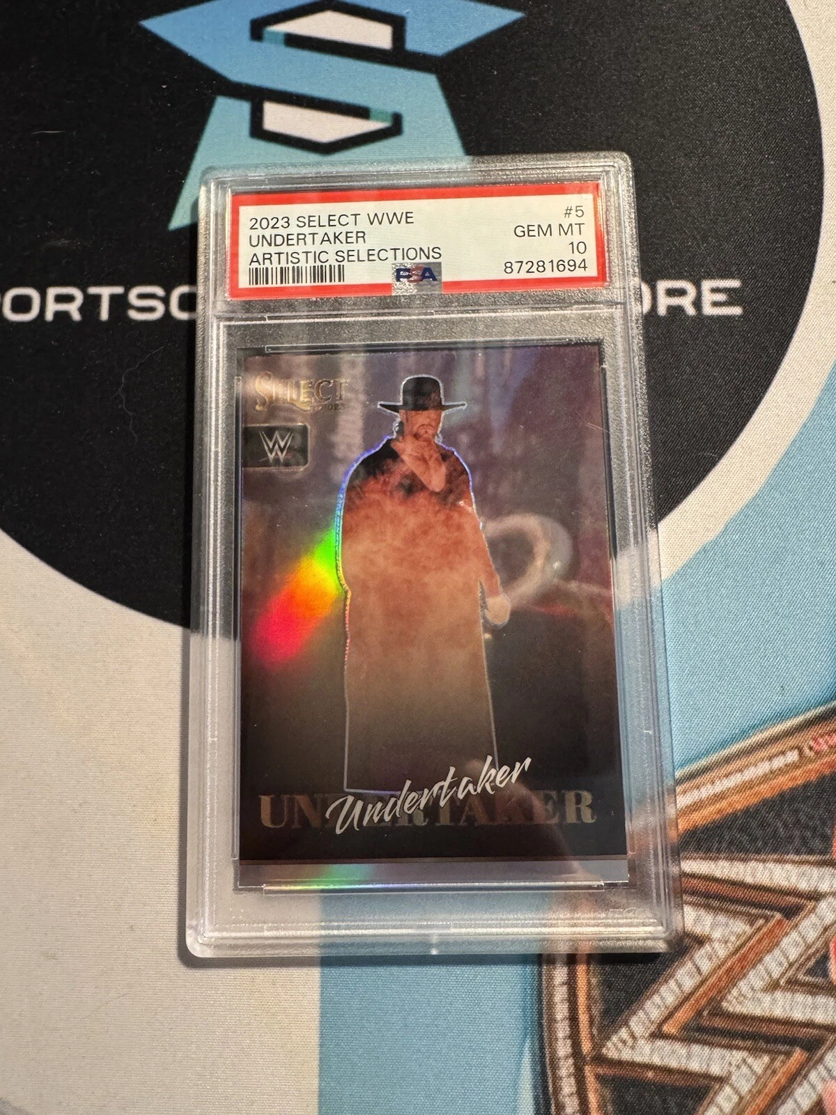 Undertaker 2023 Select WWE #5 Artistic Selections /(SSP) Price Guide ...