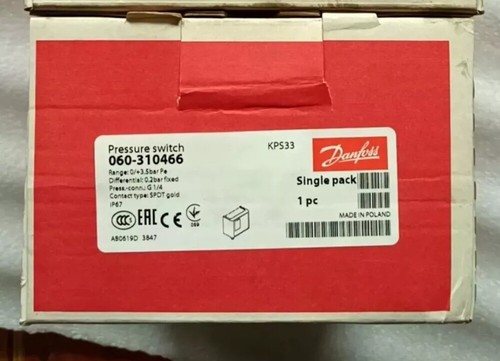 1PC NEW DANFOSS KPS33 060-310466 Pressure switch | eBay