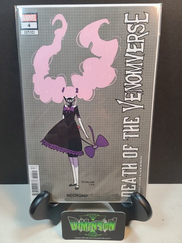DEATH OF THE VENOMVERSE #4 NIIMURA NECROKO DESIGN VARIANT COVER 1ST ...