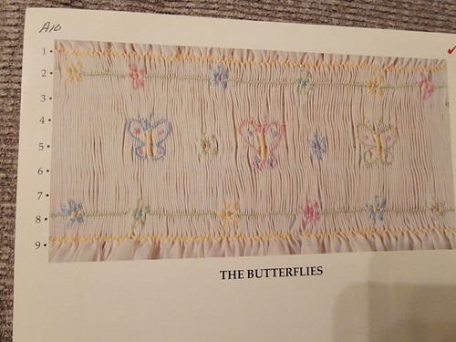 1979 Beverly Andrews SMOCKING PLATE - THE BUTTERFLIES | eBay