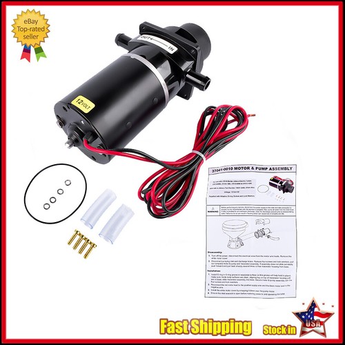 For Jabsco 37010 Electric Series Toilets 12V DC Motor Pump Assembly ...