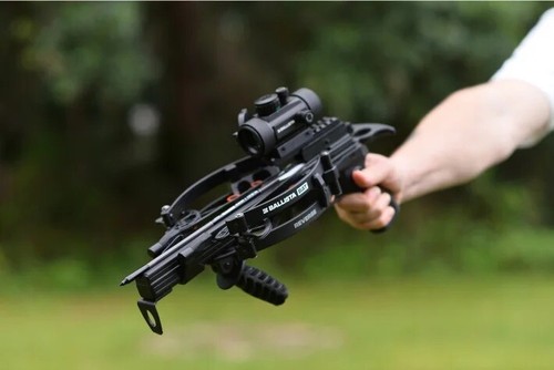 BALLISTA BAT Reverse Draw Compound Crossbow 420fps/150lbs/3lbs ...