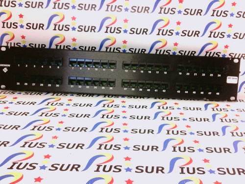 USSP SIEMON HD5-48B 5e SERIES 48 PORT 19" RJ-45 PATCH PANEL | eBay