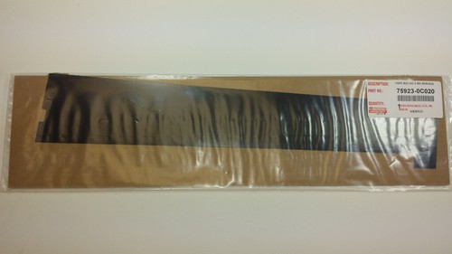 Genuine OEM Toyota 75923-0C020 Black Out Tape Passenger Rear Door ...