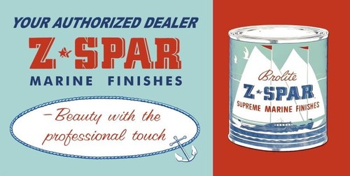 Z-Spar Marine, Boat Finishes NEW Sign 12 x 24" USA STEEL | eBay