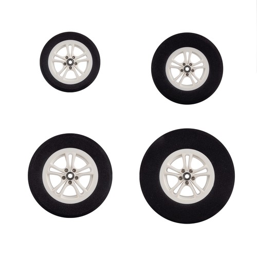 1 Pair Sponge Wheel Tires 80mm/100mm/115mm/130mm Diameter for RC Model ...