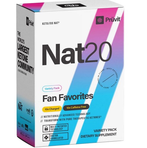 Pruvit Keto Ketones NEW Nat 20 - FAN FAVORITE Variety Pack Sealed Box ...