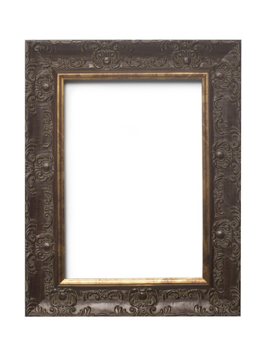 WIDE Ornate Shabby Chic Antique swept Picture frame photo frame ...
