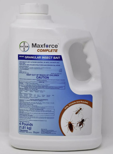 4 LB Maxforce Complete Pest Insecticide Bait Control Ant Roach ...