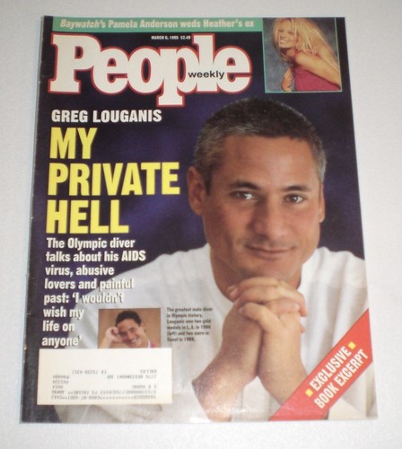 GREG LOUGANIS ~ People Magazine ~ March 6, 1995 ~ F-3-3 | eBay