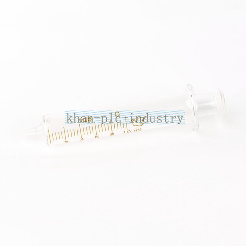 1PC New Glass 10ml Syringes Glass Sampler Lab 10cc Glassware | eBay