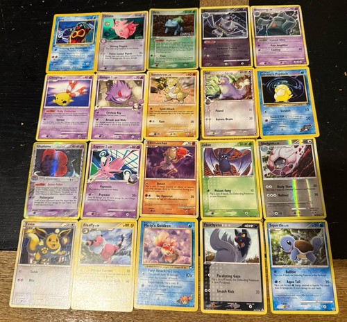 Lot of 20 Vintage Pokémon TCG Rare Cards Ditto Clefable Pokémon ...