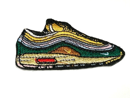 Nike Shoe Swoosh Patch ~ Nike Patch for Hat / Shirts / accessories 2 1/ ...