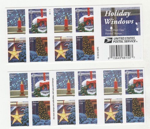 Scott # 5145 - 5148 US Holiday Windows 20 stamps M/NH O/G Free Ship | eBay