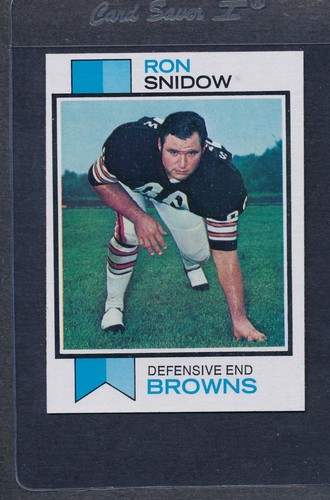1973 Topps #053 Ron Snidow Browns EX/MT *29 | eBay