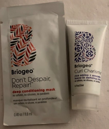 Briogeo DeepConditioning Mask+Discontinued CurlCharismaRice Amino 2pc ...