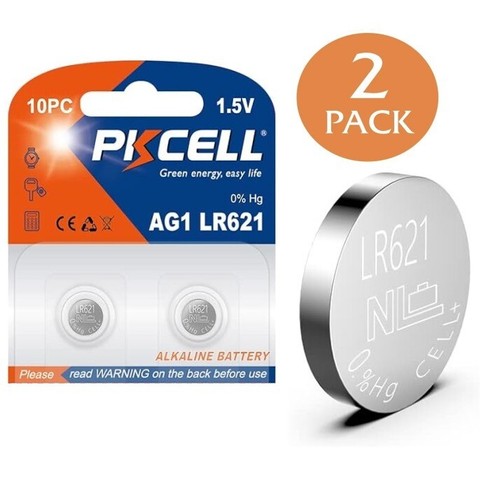 2 pack *2027* AG1 Battery LR621H 364A SR621SW SR621 V364 SR60 D363 D364 ...