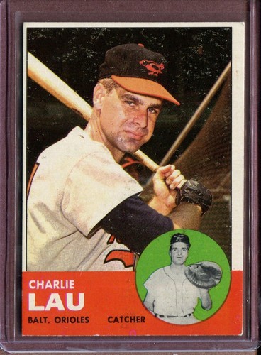 1963 Topps 41 Charley Lau EX #D117264 | eBay