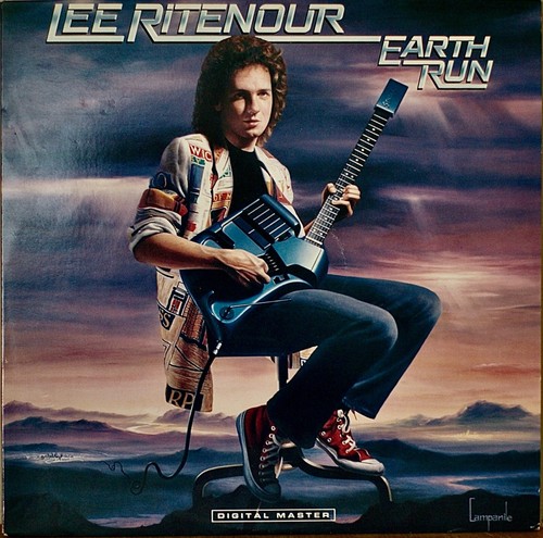 LEE RITENOUR: Earth Run-NM1986DGTL LP ERNIE WATTS/GRUSINS/HARVEY MASON ...