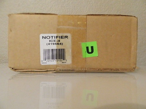 NEW NOTIFIER ICE-4 INDICATING CIRCUIT EXPANDER MODULE FIRE ALARM PART ...