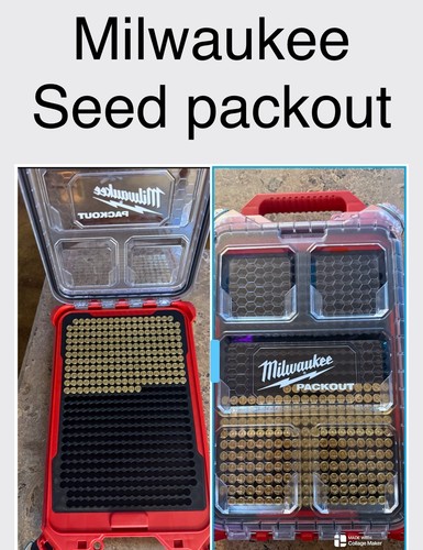 Milwaukee Slim Packout Bin for 9mm - Ammo Box Organizer Storage | eBay