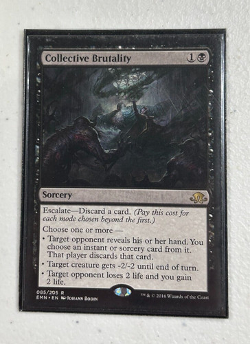 Collective Brutality - Eldritch Moon - MTG Magic Card - NM | eBay