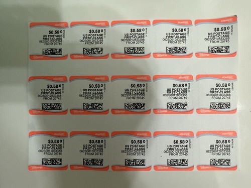 Discount Stamps 325 $0.58 Cents Stamps. Fast Shipping. | eBay