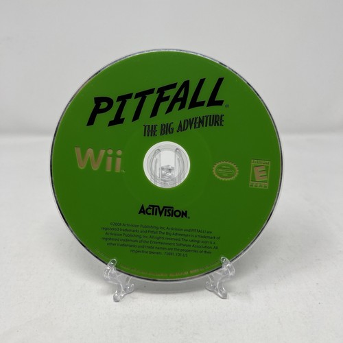 Pitfall: The Big Adventure Nintendo Wii Game Disc Only Tested ...