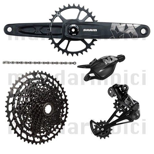 SRAM NX Eagle MTB 32T 165mm DUB 1x12 speed 5pcs GroupSet without BB New ...