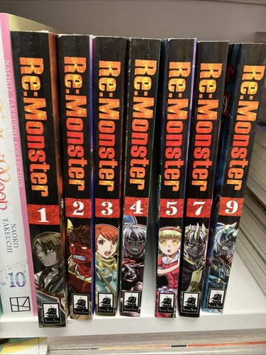Re: Monster Vol. 1,2,3,4,5,7,9(7 Manga) by Kanekiru Kogitsune ...