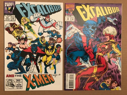 Excalibur #57 73 Marvel Comics 9.6 Madureira art X-Men Wolverine ...